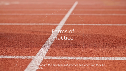 Forms of Practice | Teaching Resources