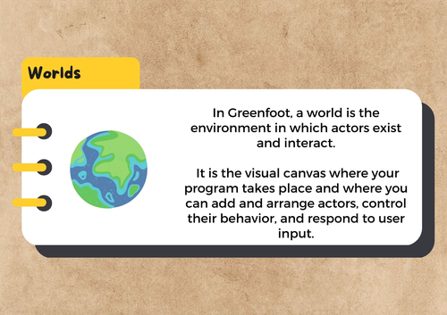 Greenfoot Class Displays Teaching Resources