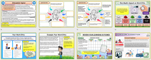 Positive Work Ethic + Careers | Teaching Resources