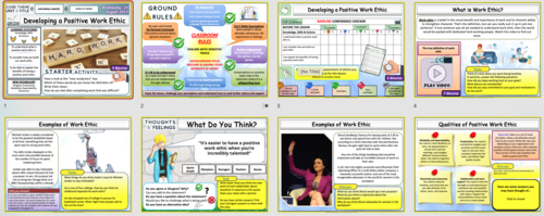 Positive Work Ethic + Careers | Teaching Resources