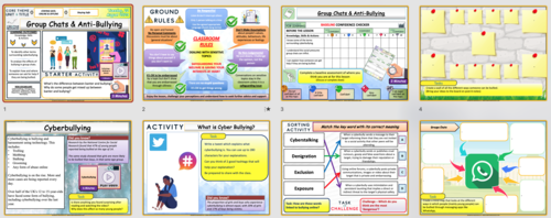 Anti Bullying + Large Group Chats | Teaching Resources