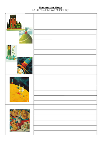 Man on the Moon Resource Bundle | Teaching Resources