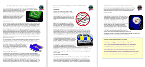 Anti bullying - Online Safety Group Chats | Teaching Resources