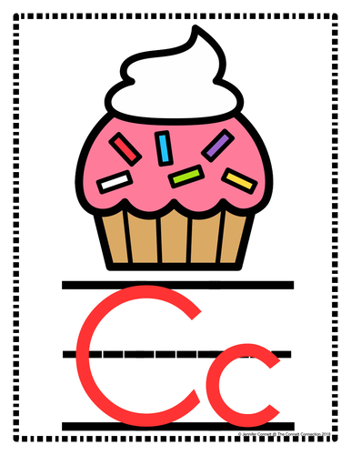 Letter C Hands On Centers for Letter Recognition and Beginning Sounds ...