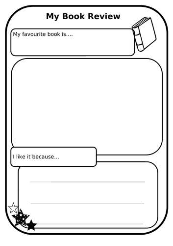 Book review template | Teaching Resources