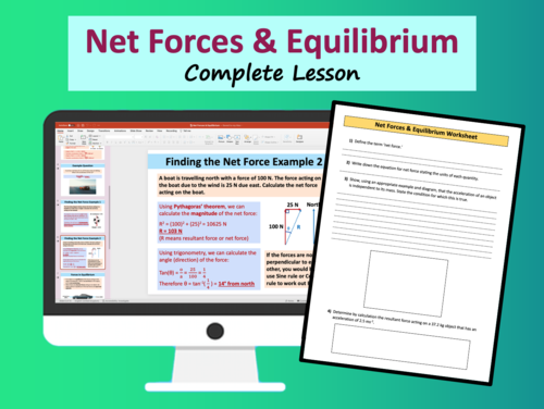 Net Forces & Equilibrium - A Level Physics | Teaching Resources