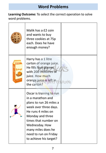 Solving Mathematical Problems PowerPoint Lesson & Workbook - Functional ...