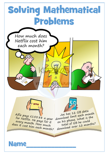 Solving Mathematical Problems PowerPoint Lesson & Workbook - Functional ...