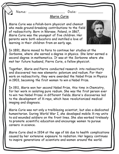 Women's History Month / International Women's Day - 11 Reading ...