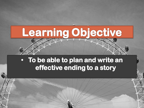 The London Eye Mystery - Lesson 11 - Writing an effective resolution ...