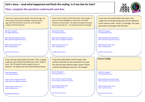 Stress Management + Exam Stress PSHE | Teaching Resources
