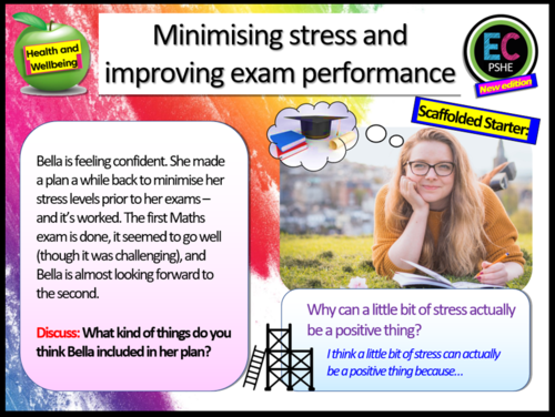 Stress Management + Exam Stress PSHE | Teaching Resources