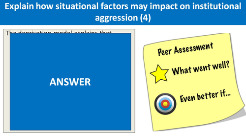 Institutional aggression - AQA A Level Psychology (Aggression ... Institutional aggression - AQA A Level Psychology (Aggression ...