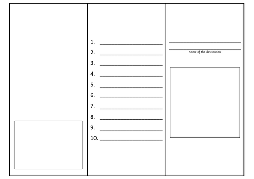 Persuasive writing - A Travel Brochure. Y6. | Teaching Resources