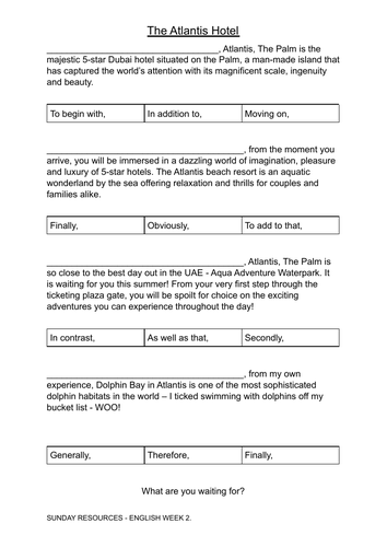 Persuasive writing - A Travel Brochure. Y6. | Teaching Resources