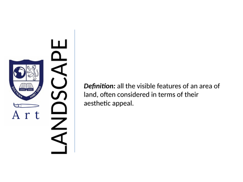 Landscape | Teaching Resources
