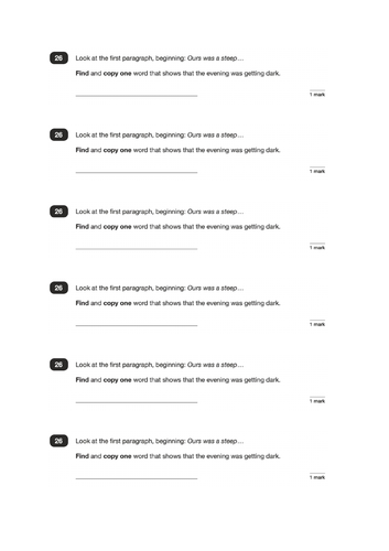 Year 6 Reading SATS Revision | Teaching Resources
