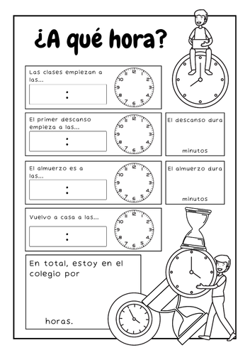 La hora | Teaching Resources