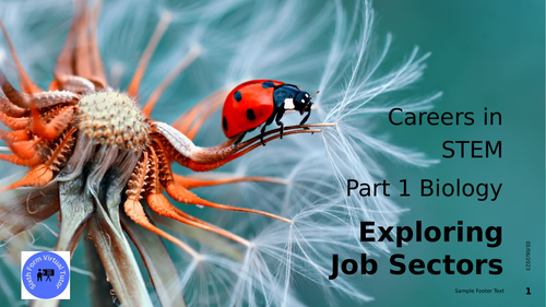 Careers in STEM - Biology related careers | Teaching Resources