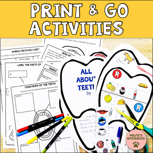 Teeth KS2 | Year 4 | Dental Care | Healthy Teeth | Activities And Power ...