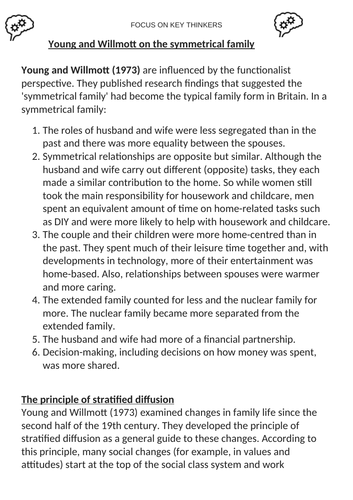 AQA GCSE Sociology Family FULL UNIT | Teaching Resources