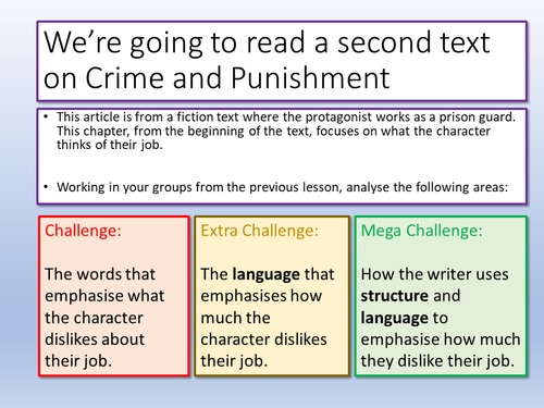 Edexcel English 2.0 Paper 2 Q6 | Teaching Resources