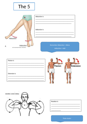 GCSE PE Whole Course Worksheets For Students to Fill in (Multiple ...
