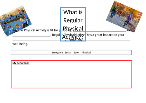 GCSE PE Whole Course Worksheets For Students to Fill in (Multiple ...