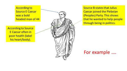 Source Analysis: What type of leader was Julius Caesar? | Teaching ...