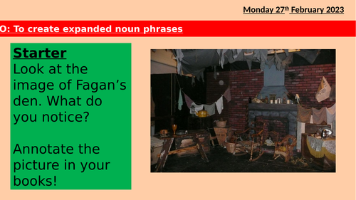 Oliver Twist English Writing - KS2 | Teaching Resources