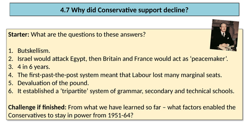 Ocr A Level History Y113 Topic 4 Why Did The Conservative Dominate 3828