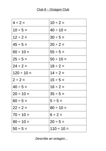 Maths Times Table Tests / Clubs - Complete Scheme - Tables Clubs ...
