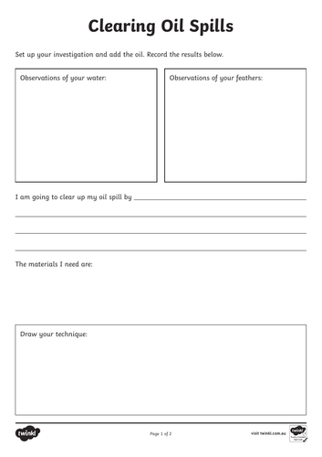 iGCSE Management of Oil Pollution - Energy & the Environment ...