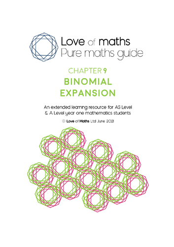 Binomial Expansion chapter - Pure Maths Guide from Love of Maths ...