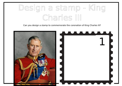King Charles III Coronation Design a Stamp Continuous Provision ...