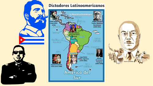 Latinamerican Dictatorships Dictaduras Latinoamericanas | Teaching ...