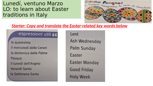 Customs & Festivals - le feste ITALIAN lessons 6-9 | Teaching Resources