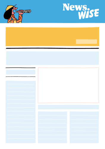 writing a newspaper report lesson 2 | Teaching Resources