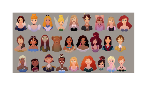 Disney Heroes and Villains - Media Studies Represenation | Teaching ...