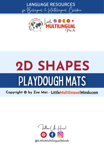 2D Shape Playdough Mats -Fine Motor Fun - Activities and Worksheets ...