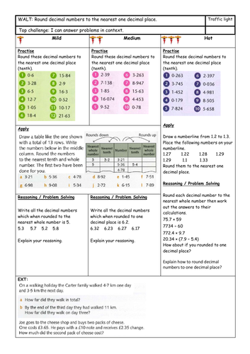 Year 5 Maths Decimals | Teaching Resources