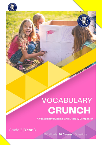 Vocabulary builder and Literacy companion for Year 3/Grade 2 students ...