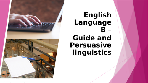 IB English B Persuasive Language Pack | Teaching Resources