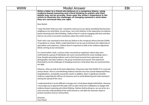 Conspiracy Theories - English Language GCSE | Teaching Resources