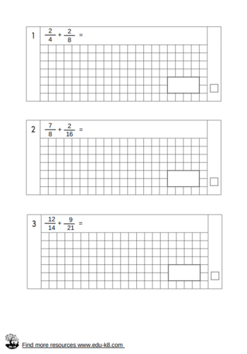 Ks2 Sats Revision Adding And Subtracting Fractions Teaching Resources