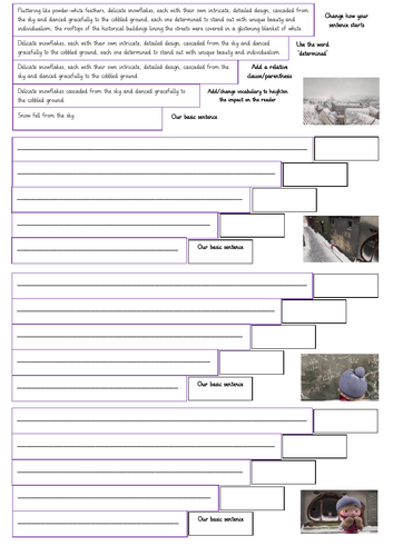 Alma writing pack - ready made worksheets & modelled text aimed at Year ...