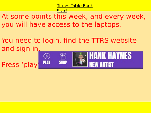 Year 4 MTC and TTRS preparation for children slides | Teaching Resources