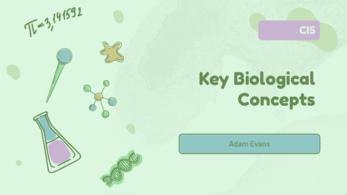 Key Biological Concepts. GCSE Edexcel 9-1 | Teaching Resources