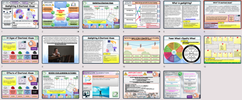 Gaslighting + Emotional Abuse | Teaching Resources