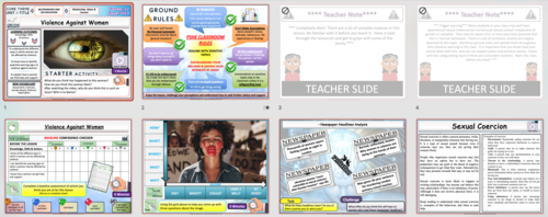 Violence Against Women - PSHE | Teaching Resources